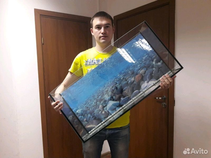 Аквариум 85л. 80-27-40см