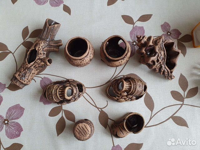 Фигурки в аквариум