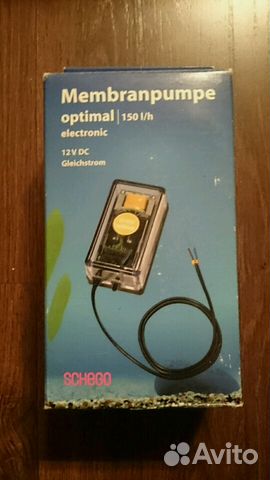 Компрессор shego optimal Electronic 12V 250л/ч