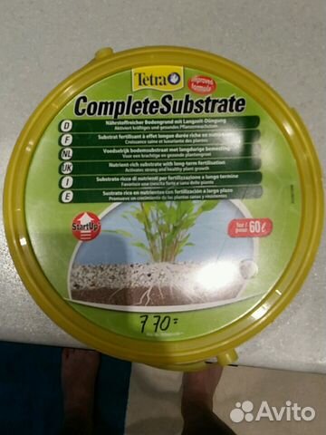 Питательный грунт для аквариума