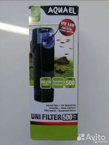 Aquael unifilter 500 UV power