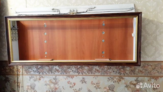 Аквариум 120 литров с каркасом настенным крепежом