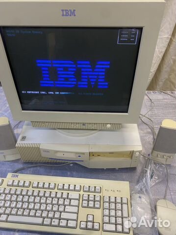 Ретро пк ibm 300gl купить в Москве | Электроника | Авито