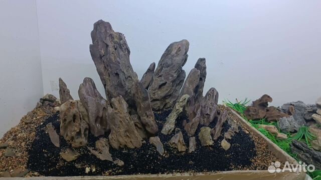 Аквариумные декор натурал камень Речной Дракон